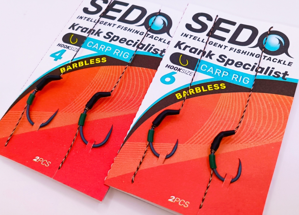 Krank Specialist Barbless - Szakáll Nélküli Előkötött bojlis horog ...