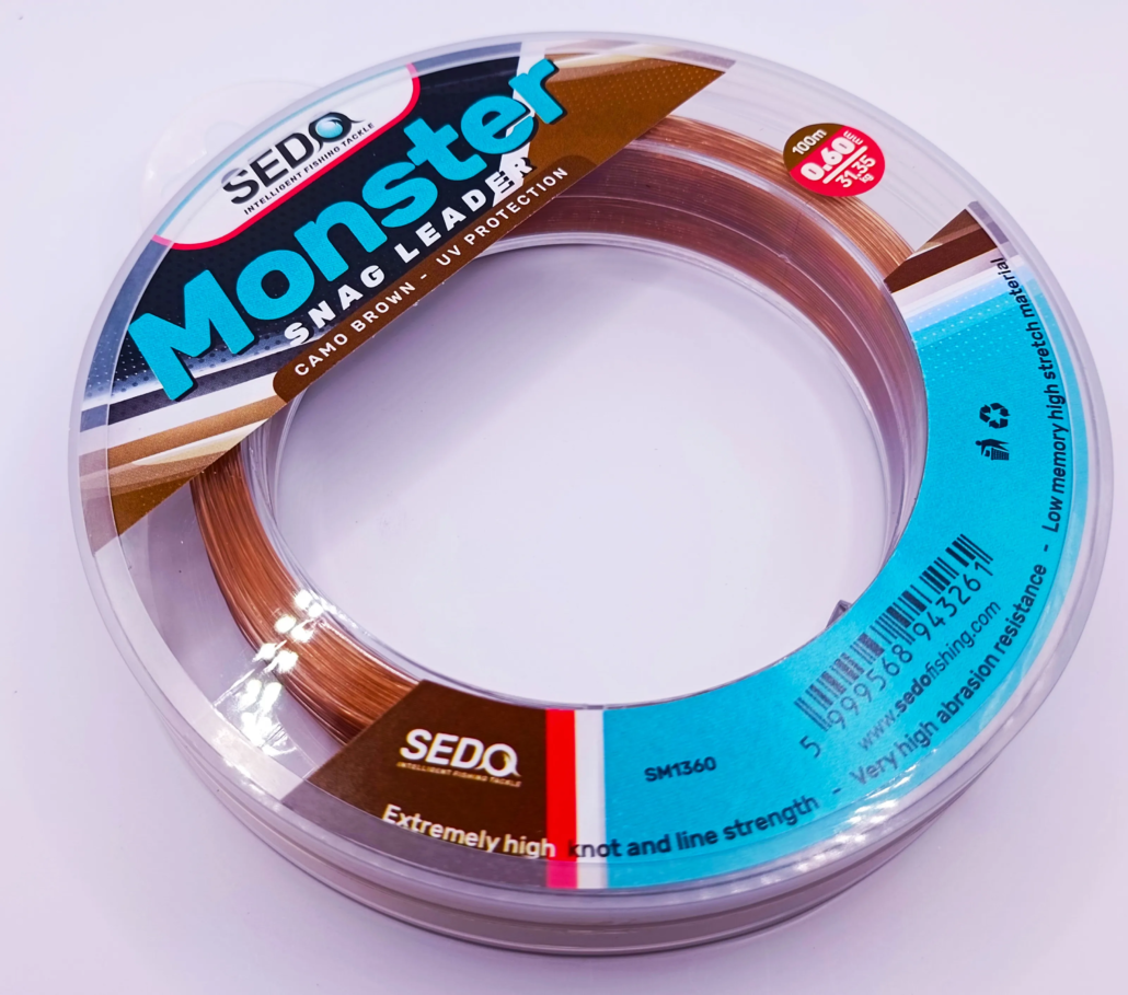 Monster Snag Leader - Camo Brown 100 Méter - SEDO - Intelligent Fishing ...